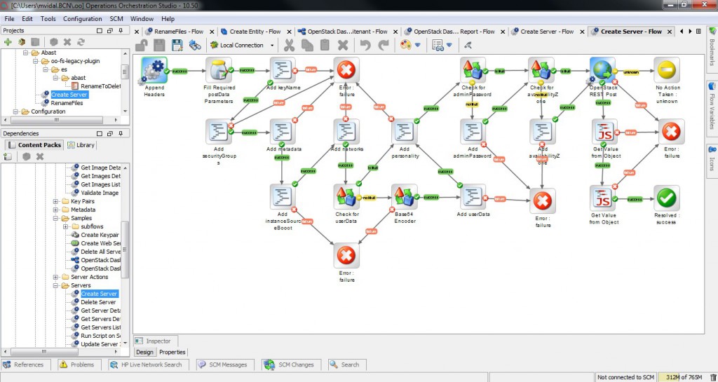 Operations Orchestration - ABAST