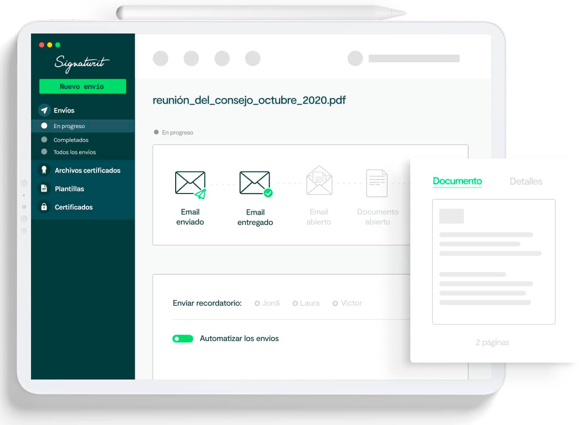 Signaturit, solución de firma electrónica - ABAST